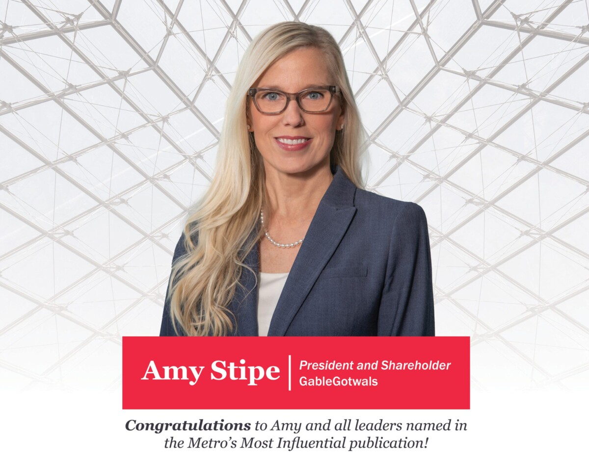 GableGotwals President Amy Stipe Named to 2023 Metro’s Most Influential ...